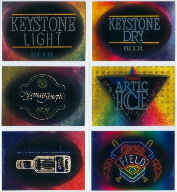 Coors Beer 1995: Complete Bright Lights Set (12) | eBay