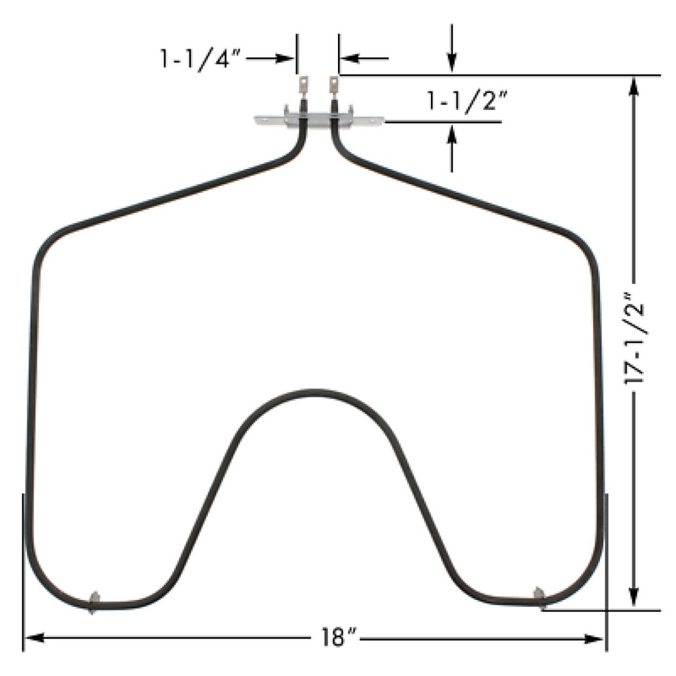 WB44X5082 Bake Element for GE AP2031097 AP2031084 WB44X5099 | eBay