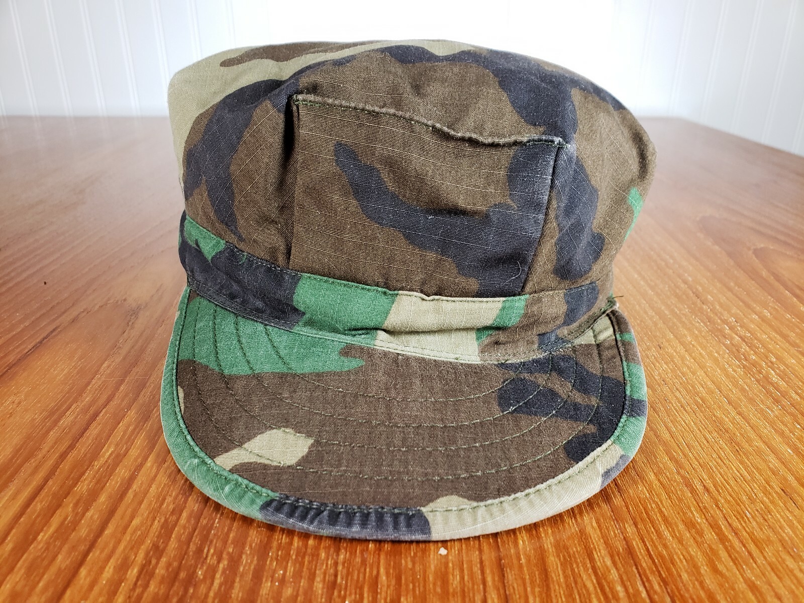 US Army Military Cap Utility Woodland Camouflage Patt… - Gem