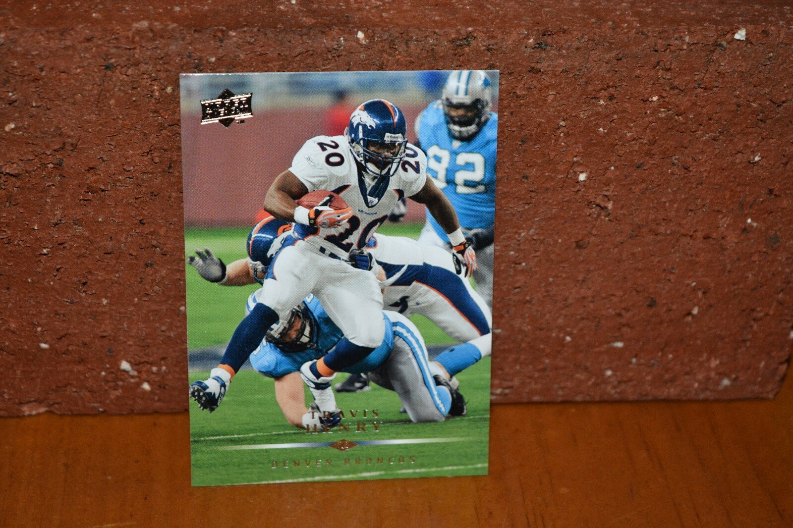 2008 UPPER DECK DENVER BRONCOS TRAVIS HENRY FOOTBALL CARD | eBay