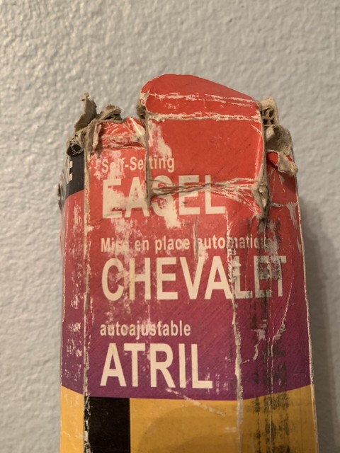 Boone 6410 Metal Compact Travel Self Setting Easel Black Steel ...