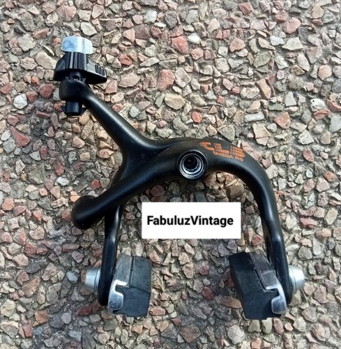 NOS CLB OMEGA RS BLACK BRAKE CALIPER BIKE ETRIER FREIN VELO ANCIEN OLD ...