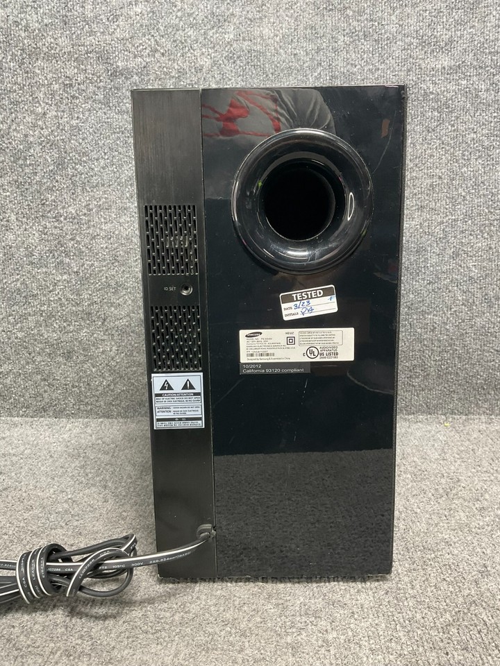 Samsung Wireless Active Subwoofer PS-WE450 For Home Theater System ...