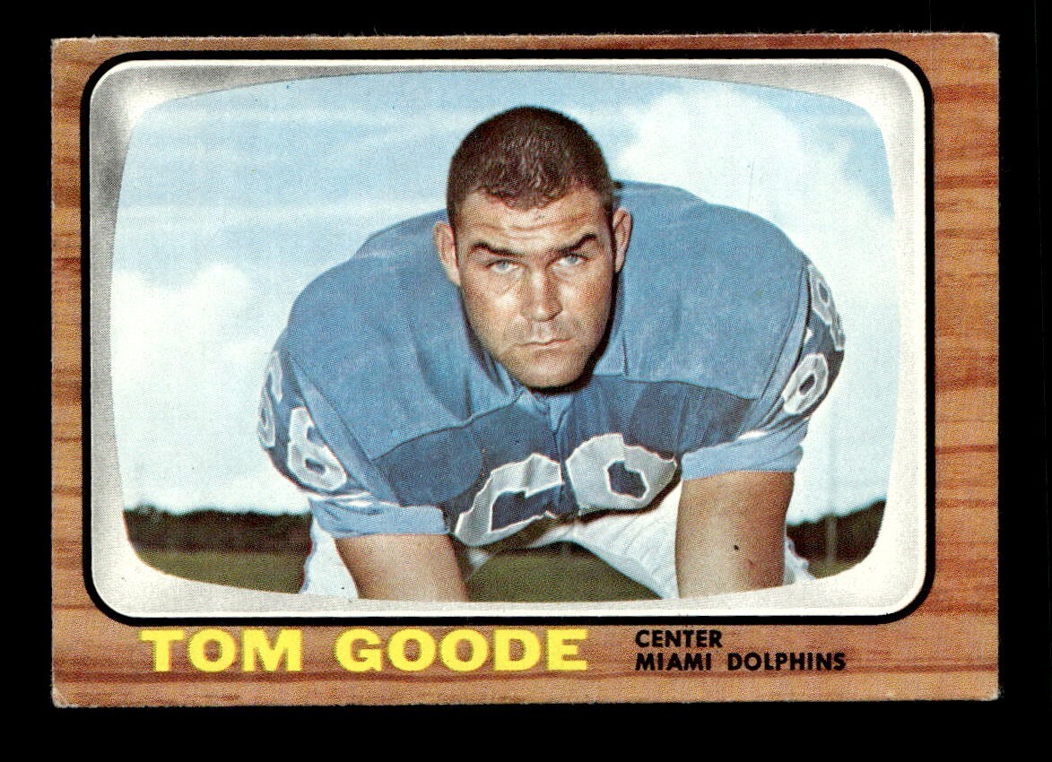 1966 Topps #78 Tom Goode Dolphins VG-EX *F7 | eBay