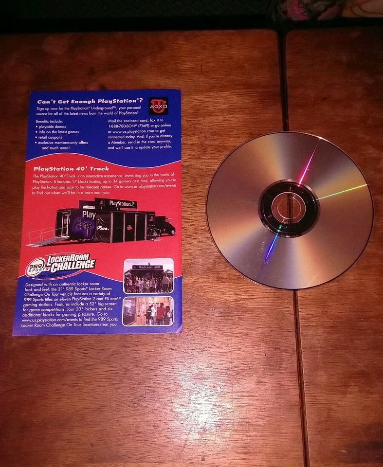 PS2 Jampack Summer 2003 With Manual! Playstation 2 Demo Compilation PS2 ...