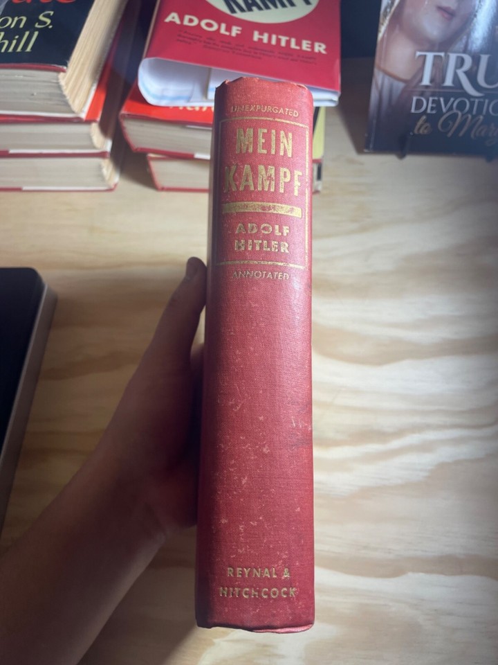 1939 MEIN KAMPF First U.S. Edition (RARE DISPLAY COPY)–Annotated ...