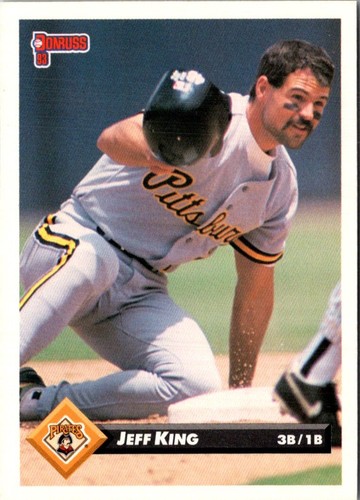 1993 Donruss Jeff King #252 Pittsburgh Pirates Baseball Card | eBay