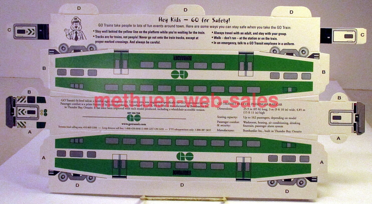Passenger Train Car Dimensions