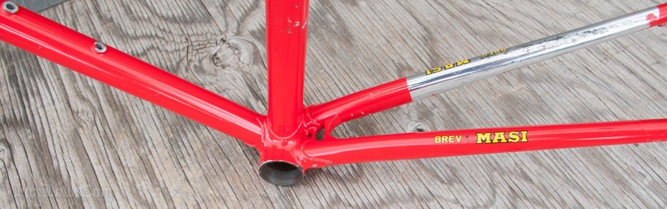 Vintage Masi Gran Corsa 58cm Road Bike FRAME & FORK Columbus Steel Tour ...