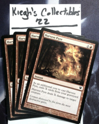 Mtg Harvest Pyre x4 | eBay