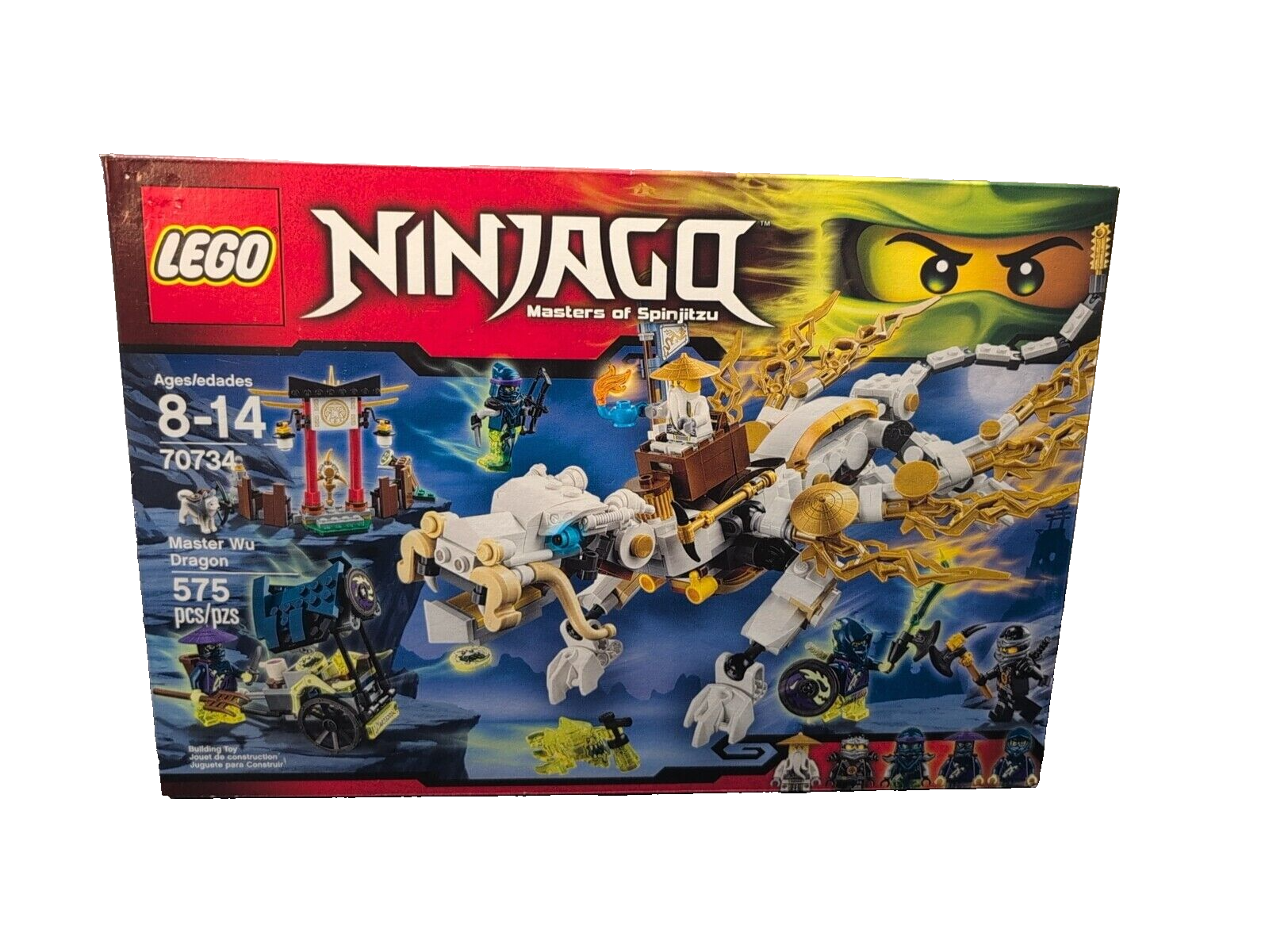 LEGO Ninjago Master Wu Dragon 70734 - NEW FACTORY SEALED Masters of ...