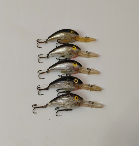 (5) Vintage Rebel Deep Wee R Crankbait Fishing Lures Lot of 5 | eBay