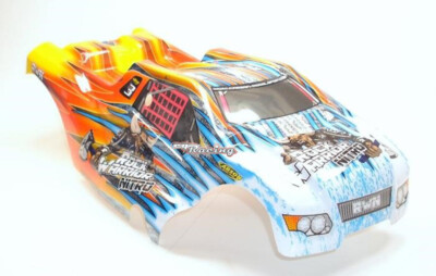 Carson Rock Warrior Nitro X10NT 1:10 500800087 Body Rock Warrior CX6 ...