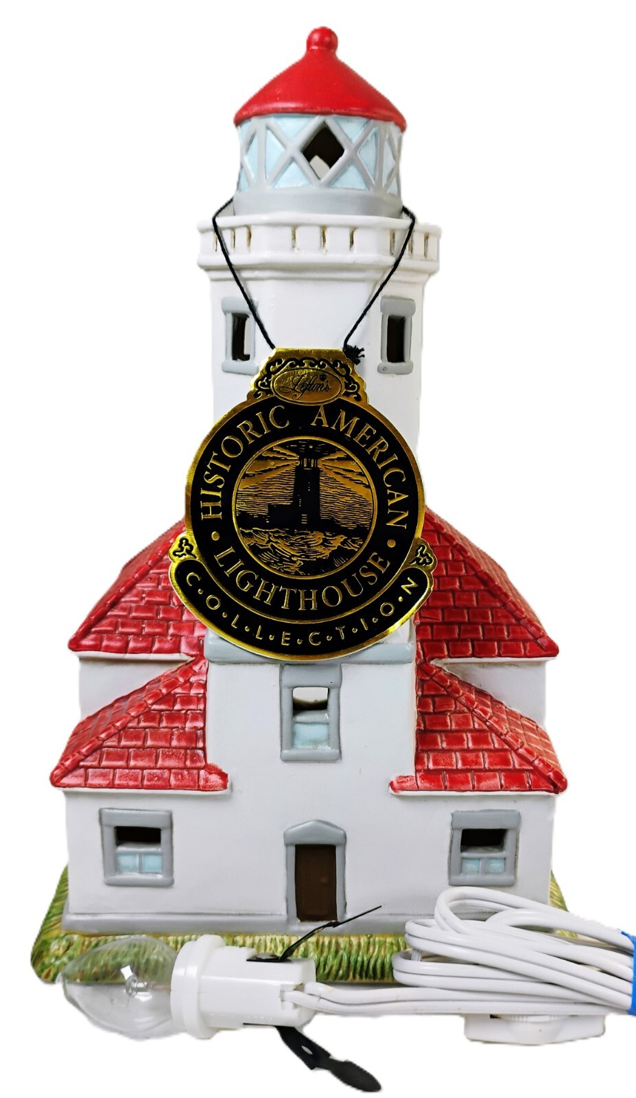 Rare Lefton Ceramic Lighthouse Replica - Point Wilson Washington, 1992 ...