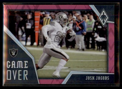2020 Phoenix Game Over PINK Josh Jacobs Las Vegas Raiders #24 90/199 | eBay