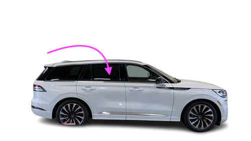 Fit 2020-2023 Lincoln Aviator 4D Utility Rear Right Door Window Glass ...
