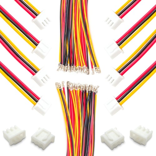 XH 2.54mm JST Connector with 22AWG Pre-Crimped WireJST XHP-32/3/4/5/6/7 ...
