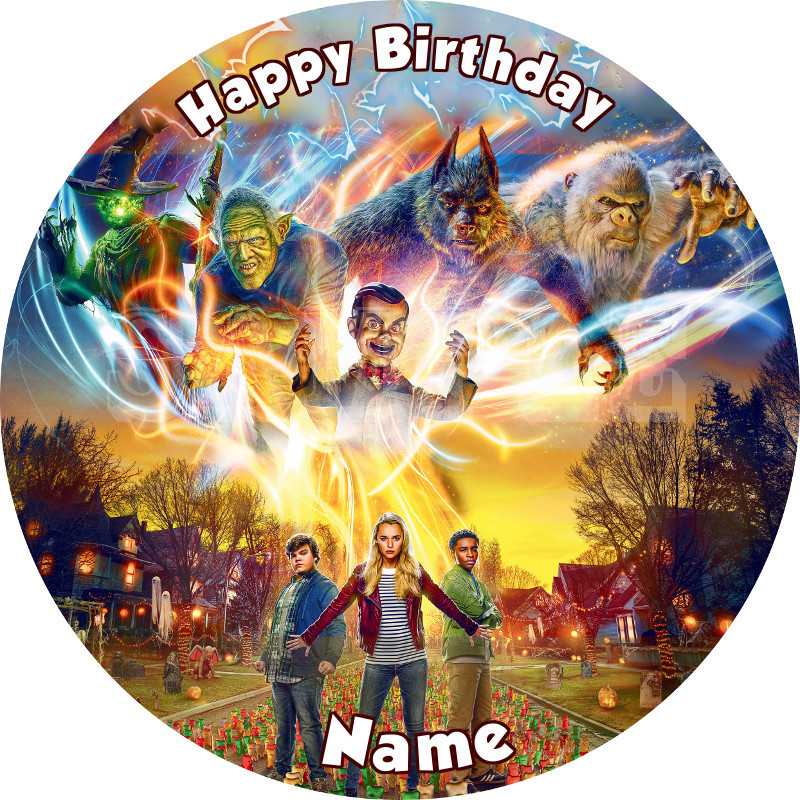 GOOSEBUMPS Party Edible Cake topper image | eBay