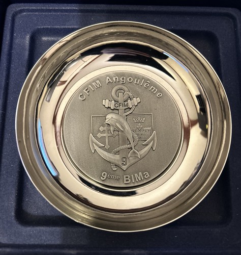 Rare French Military Medal - New In Box - CFIM Angouleme 9eme BIMa ...