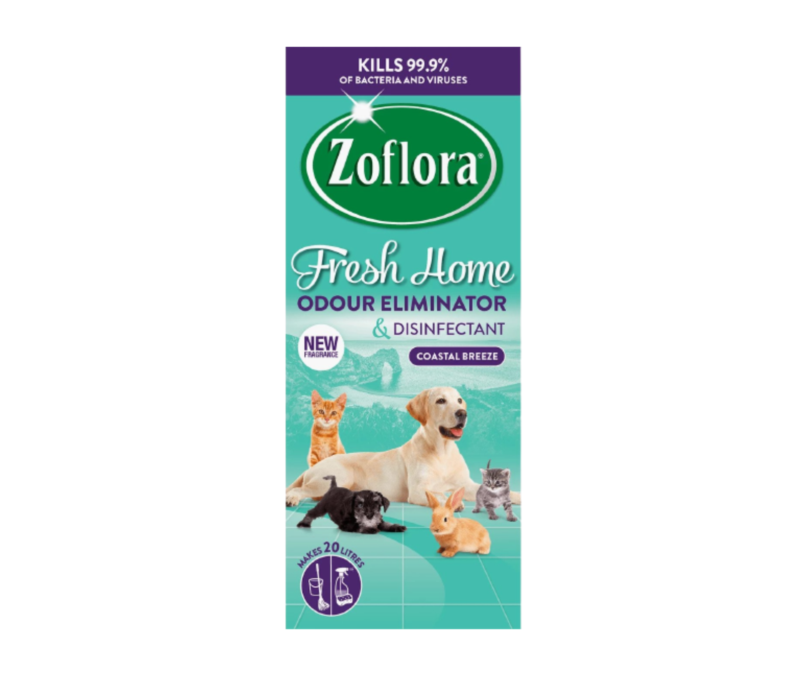 Zoflora Disinfectant Concentrate 500ml bottles - Various Fragrances ...