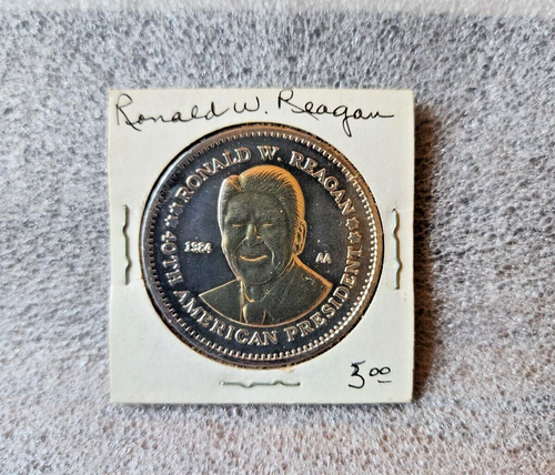 1984 Ronald W. Reagan Presidential Commemorative Double Eagle Coin ...