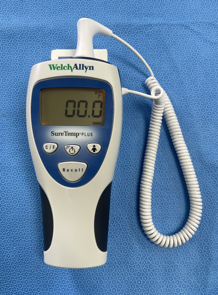 Hillrom Welch Allyn SureTemp Plus 692 Thermometer Wall Mount/4’Oral ...