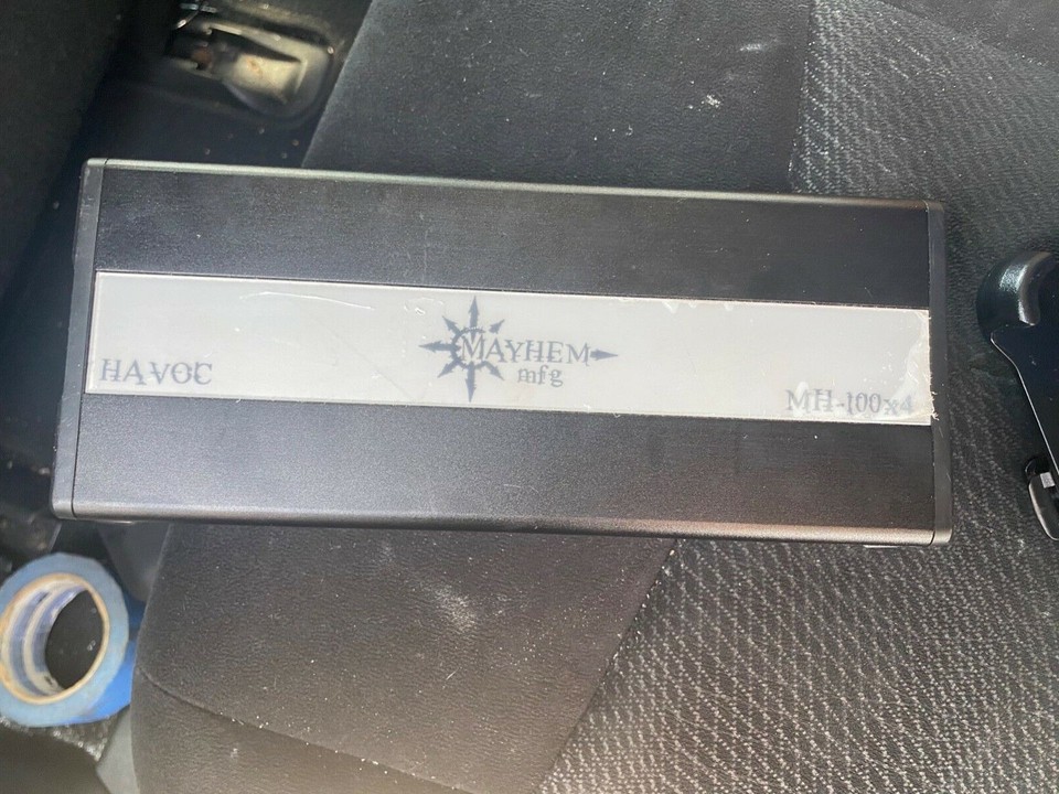 PROBOX ROCKS subwoofer and AMP for 04&UP CHEVY CREW CAB ALSO Fits GM ...