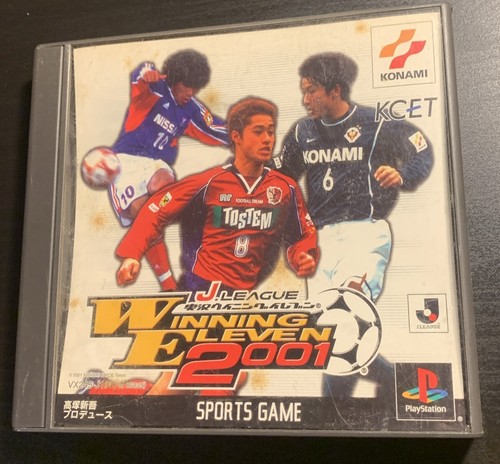 J-League Jikkyou Winning Eleven 2001 - Japan PS1 Import 4542084000249 ...