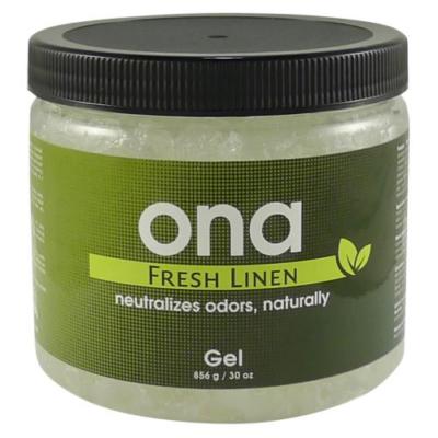 ONA Fresh Linen Gel 25.8 oz Quart - odor air neautralizer control ...
