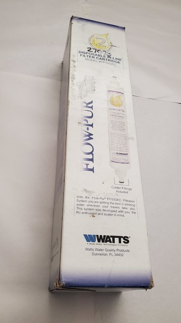 Flowpure Watts FP10GKC Water Filter Inline Td2 for sale online | eBay