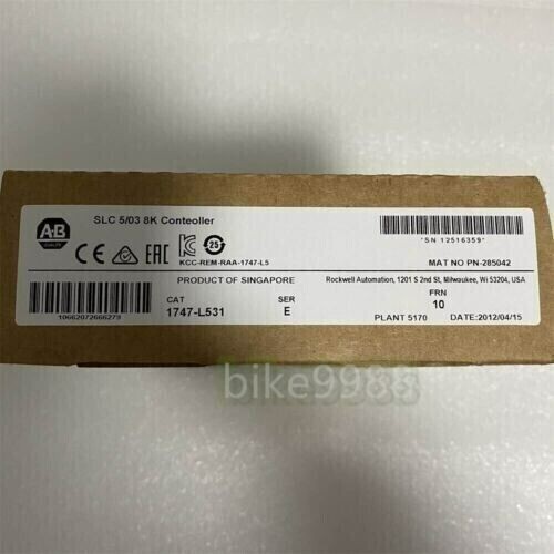 New Factory Sealed AB 1747-L531 SER E SLC 500 5/03 CPU Processor Unit ...
