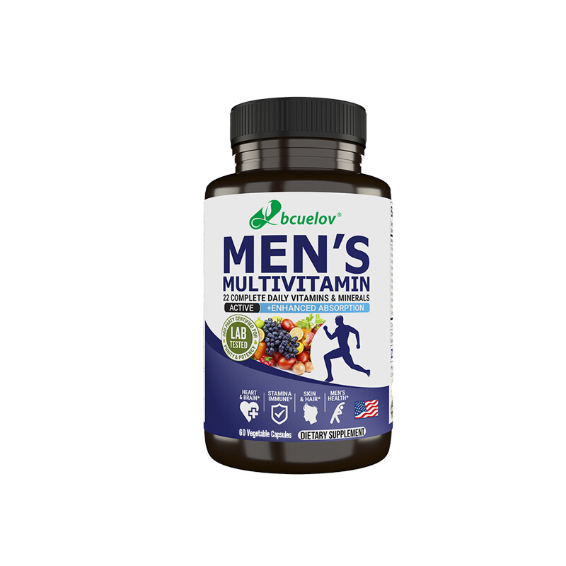 Multi Vitamin for Men Capsules Mens Prostate Multivitamin Multimineral ...