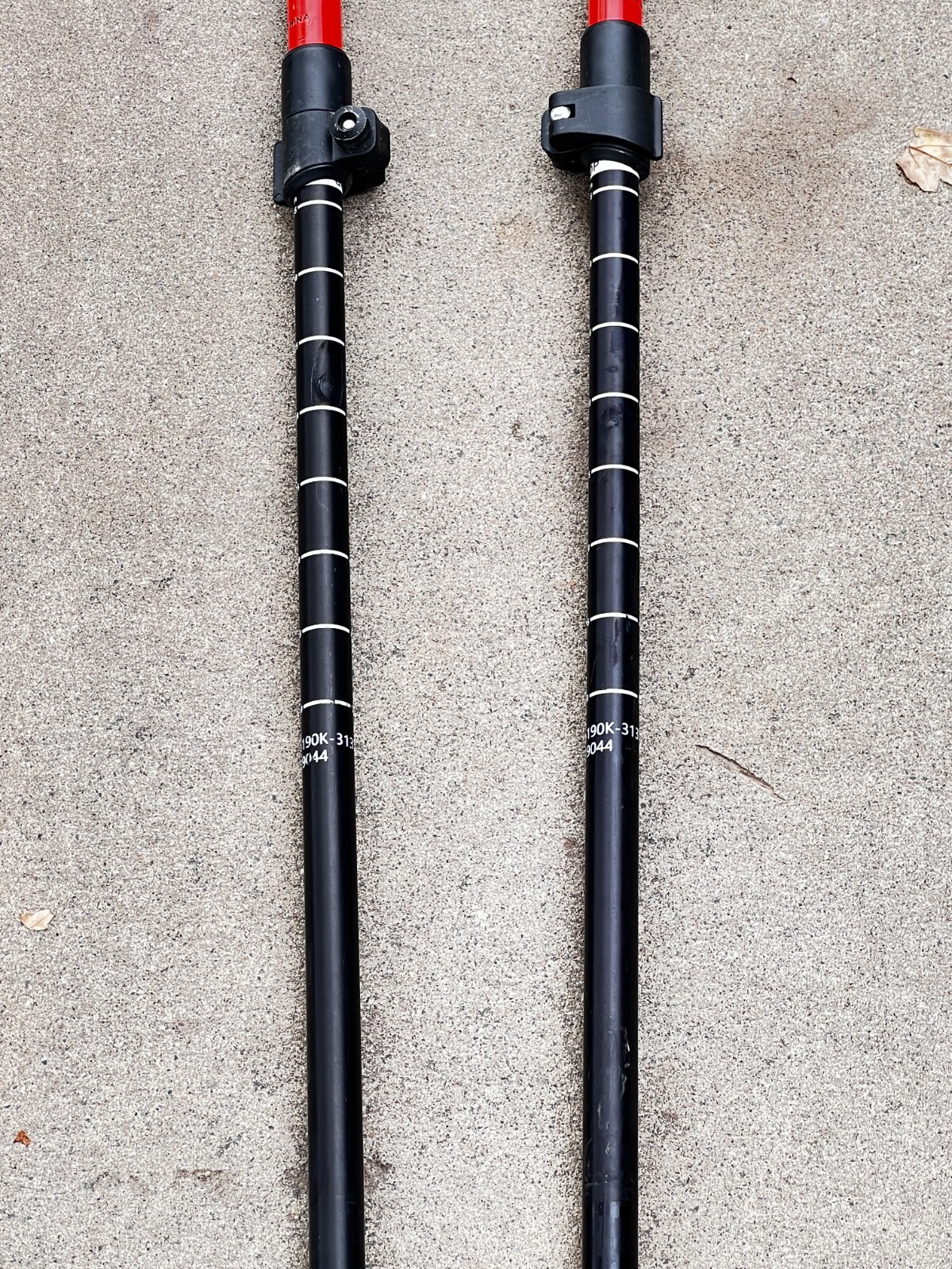 Set of Mountain Profile Aluminum Trekking Poles 100-135CM .. 4A | eBay