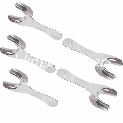 5 Pcs Dental Stainless Steel Mouth Opener Cheek Retractor Single Side ...