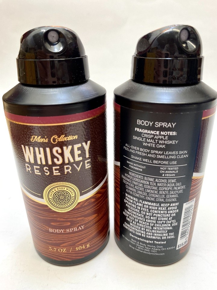 2 Pack of Bath & Body Works Men's Collection Body Spray 3.7 oz | eBay
