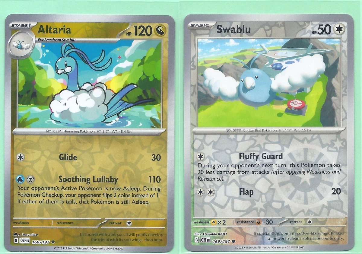 Altaria Evolution Chart