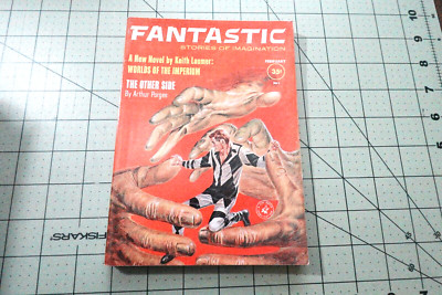 FANTASTIC SCIENCE FICTION MAGAZINE 2/61 SF PULP DIGEST LAUMER, PORGES ...