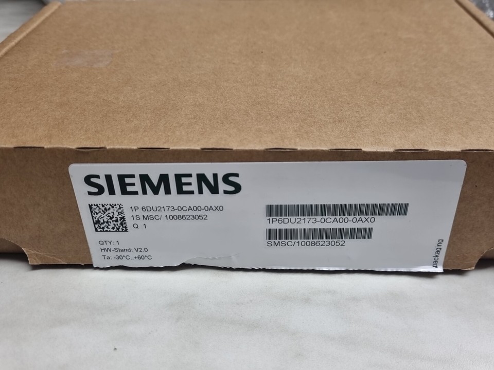 Siemens 6DU2173-0CA00-0AX0 MSC CPU MODULE SSPA-T3000 AS3000/TS3000 CPU ...