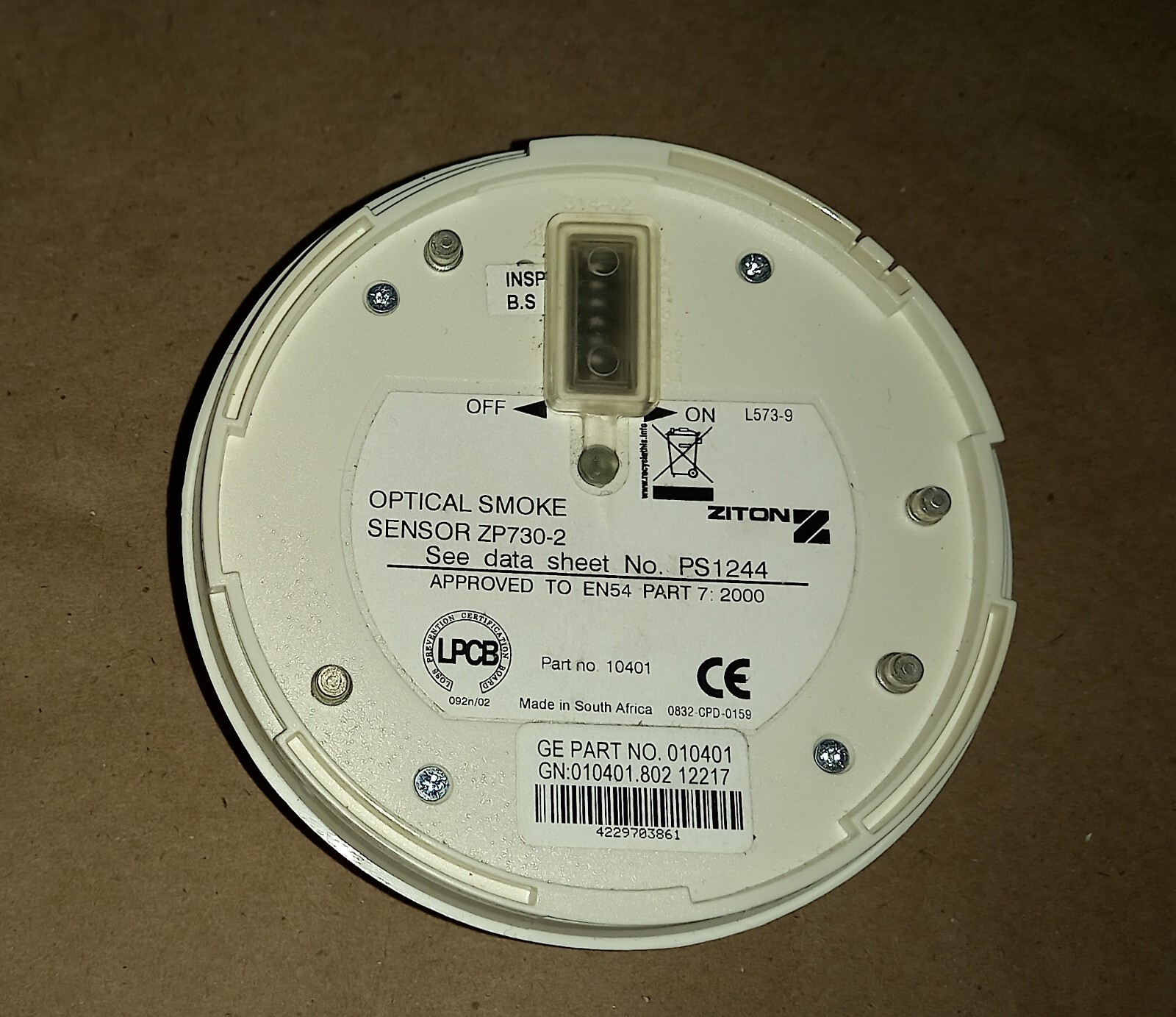 5x Ziton Zp730-2 Addressable Optical Smoke Detectors for sale online | eBay