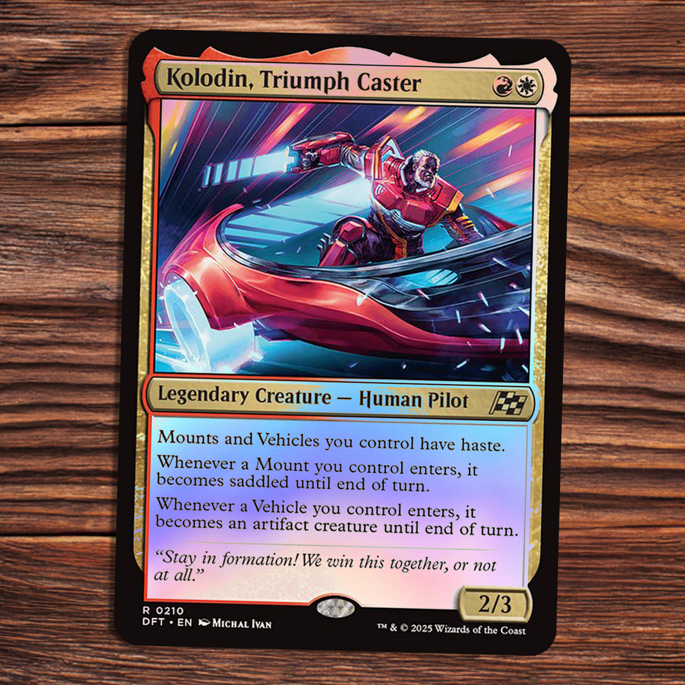 Kolodin, Triumph Caster - FOIL - Aetherdrift - Magic the Gathering | eBay