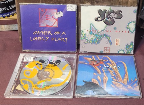 YES, Rare, Single CDs From Select Albums. All Promotional Items ...