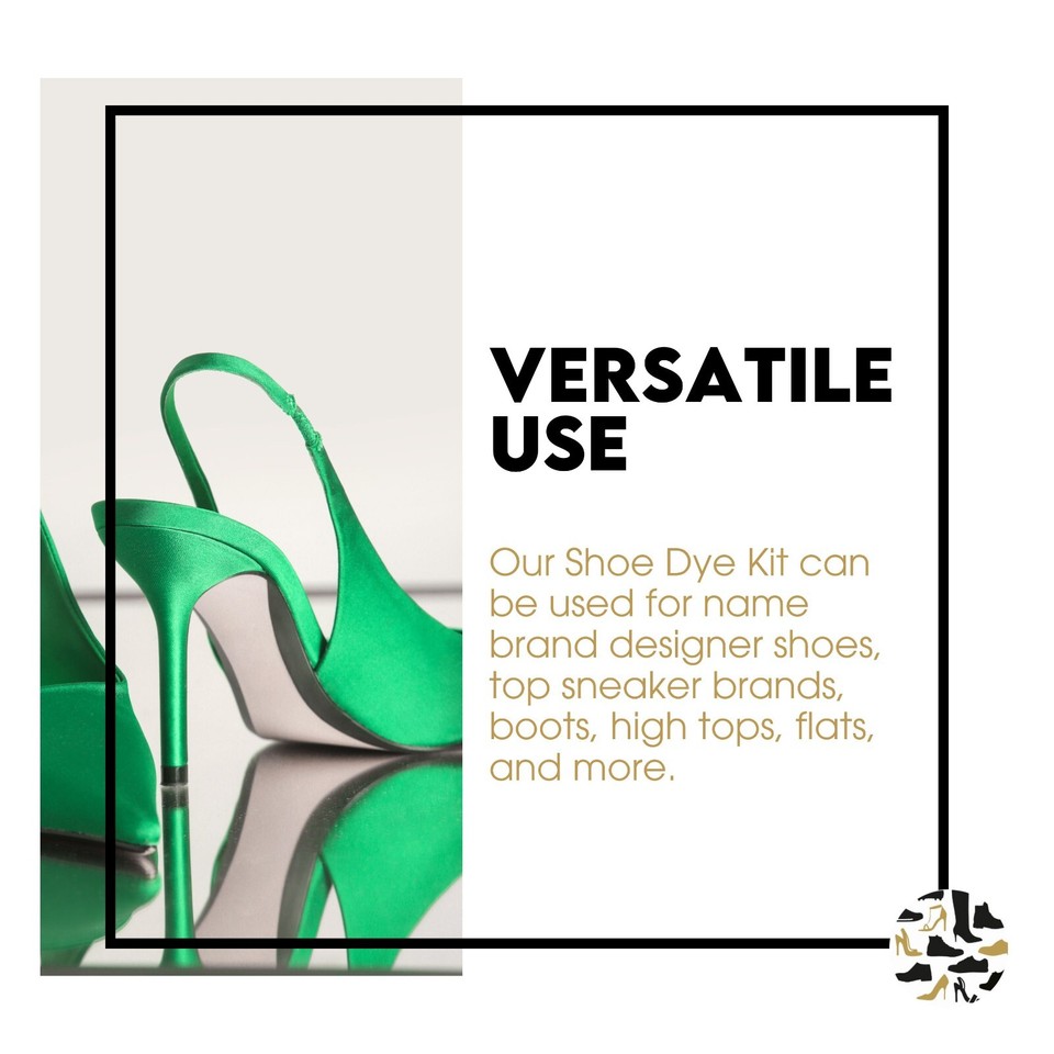 Shoe Paint Dye Colour Restorer Kit - Leather Fabric - 12 Colours - Shoe ...