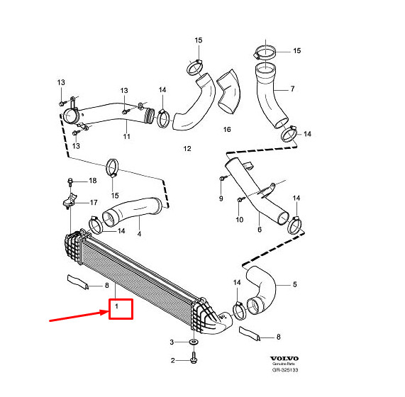 Volvo 31338474 Intercooler for sale online | eBay