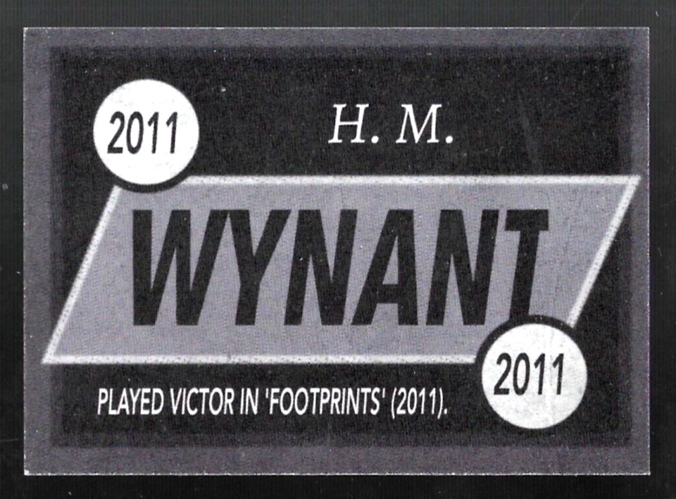 H.M. WYNANT Signed CUSTOM Trading Card Autograph TWILIGHT ZONE ...