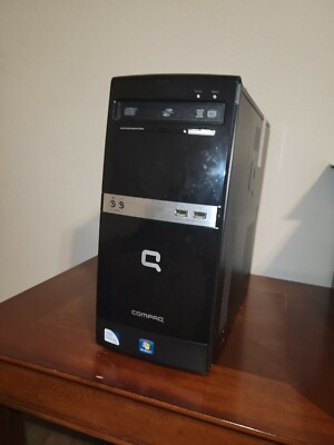 COMPAQ 500B MT TOWER PC INTEL PENTIUM DC E5300 2.6GHz 4GB 500GB WINDOWS ...