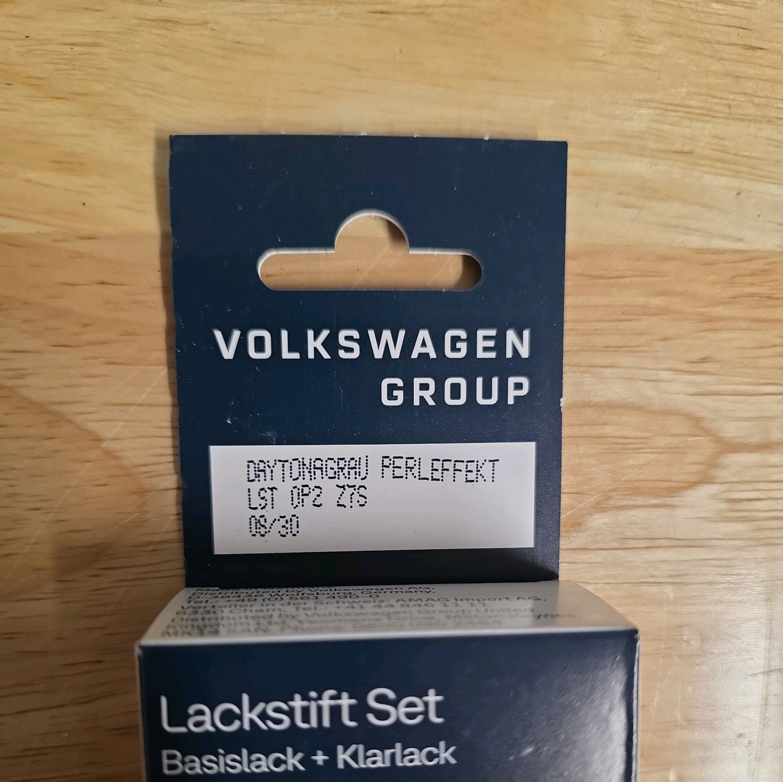 Genuine Audi VW Touch up Paint Daytona Grey Pearl Effect LST0P2Z7S Z7s ...