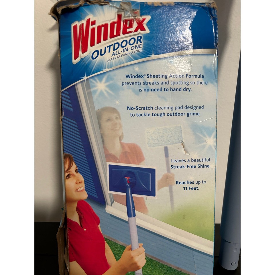 Windex Outdoor All-In-One Glass And Window Cleaner Tool Starter Kit | eBay