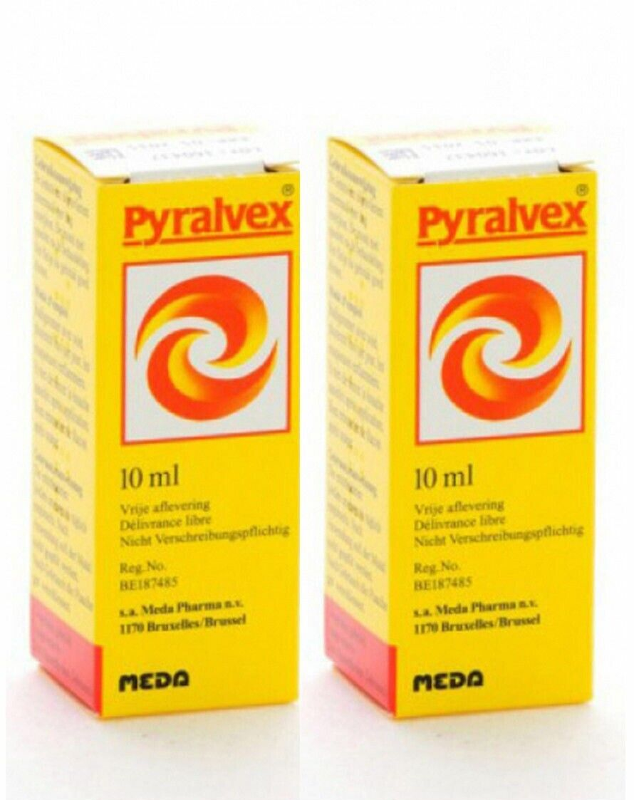 2 x PYRALVEX (Generic Bonjela) Treatment of Mouth Ulcers Denture ...