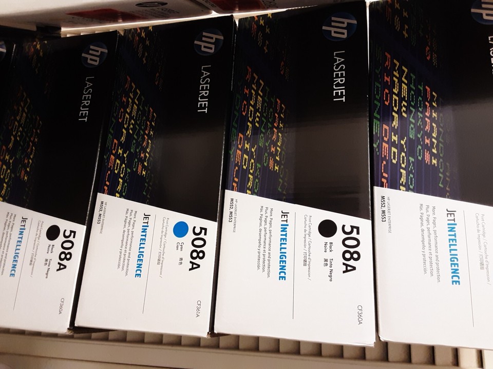 HP 648A CE262AC Same as CE262A Toner Cartridge Yellow Genuine CP4025 ...