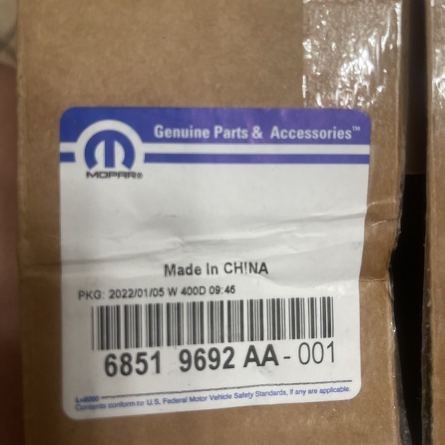 Genuine Mopar Tailpipe Exhaust Tip Left 68519692AA for sale online | eBay